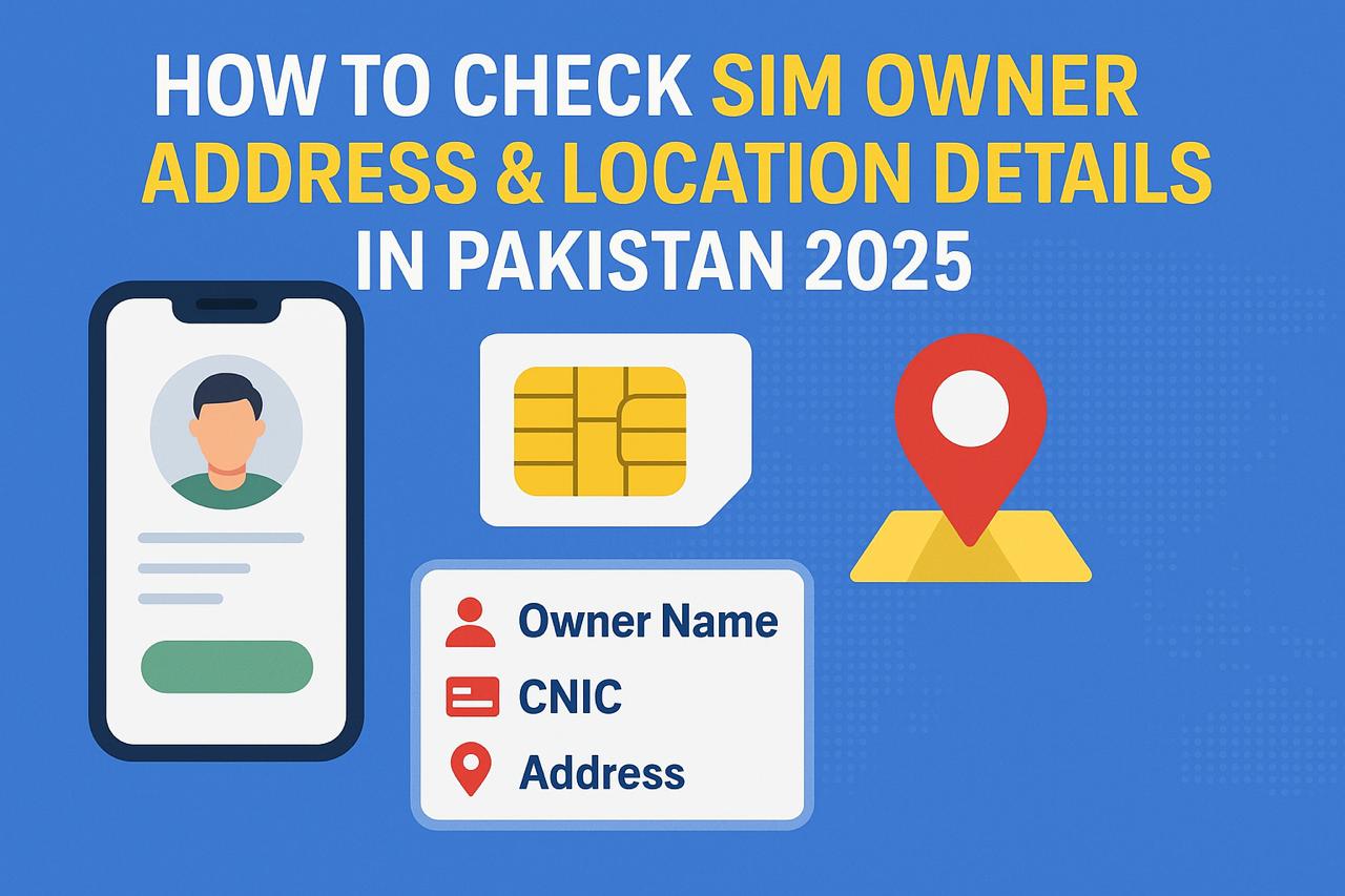 Check SIM Owner Address and Location
